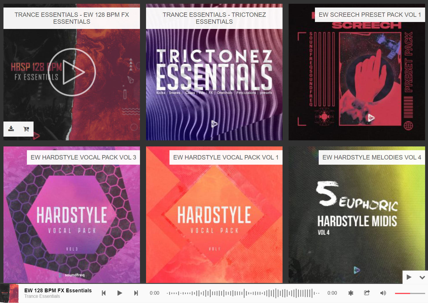 Audio Waveform Player with Playlist