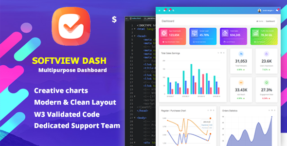 Dashboard Plugins, Code & Scripts from CodeCanyon