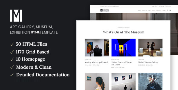 Gallery HTML Website Templates | ThemeForest