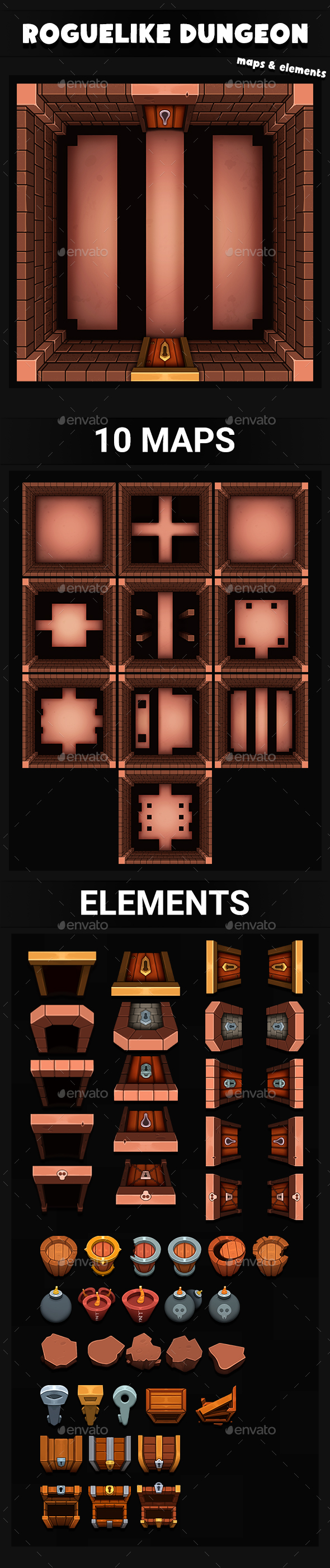 Top-down 2D Game Assets from GraphicRiver