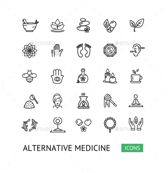 Holistic Icons from GraphicRiver