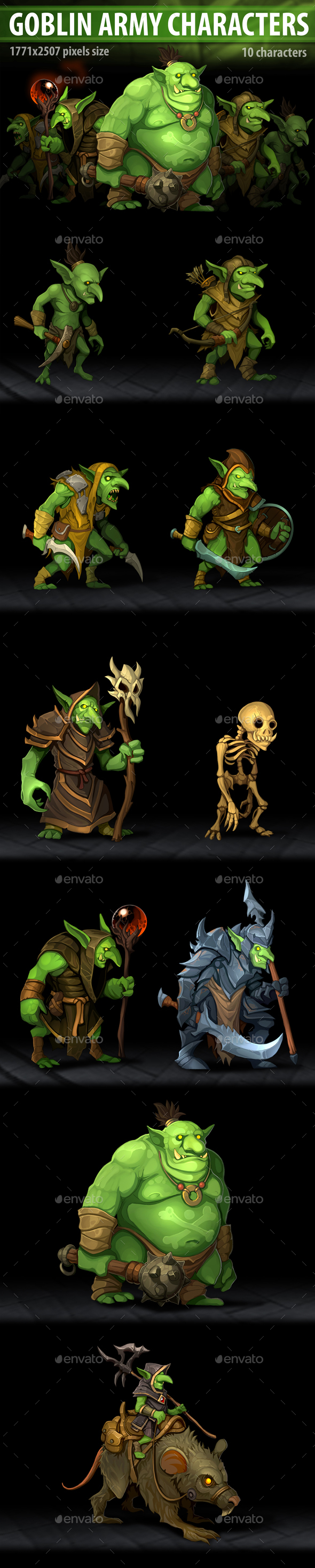 Goblin Game Assets | GraphicRiver