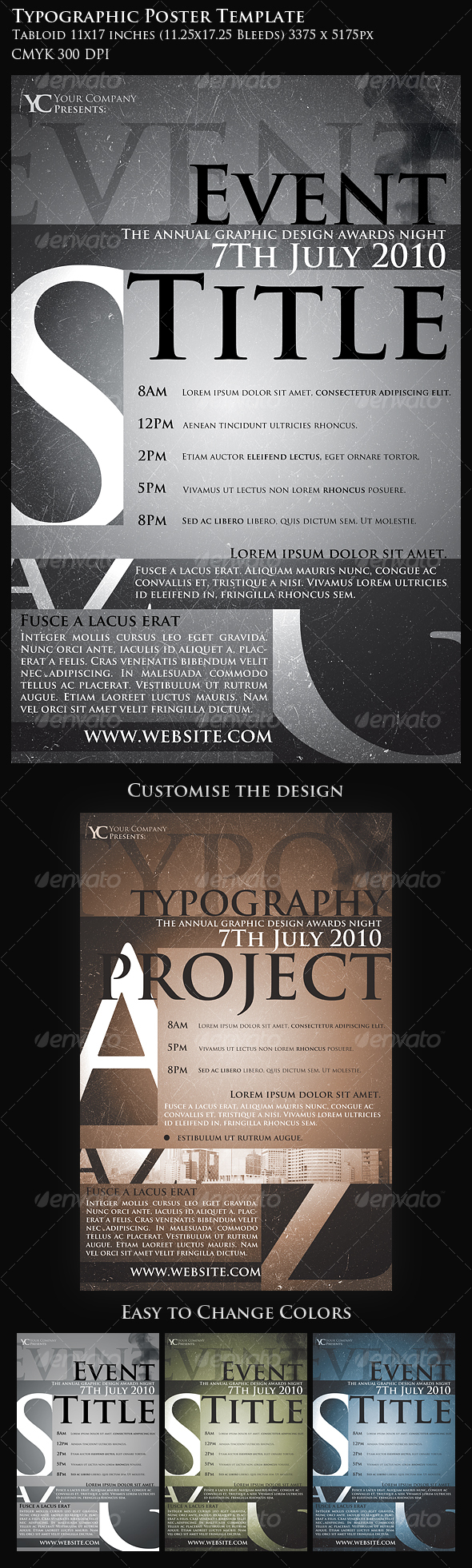 Typegraphic Graphics, Designs & Templates | GraphicRiver