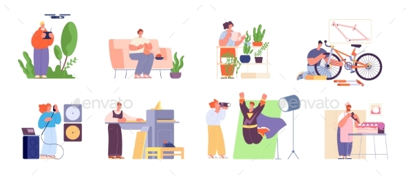 Hobby Graphics, Designs & Templates from GraphicRiver