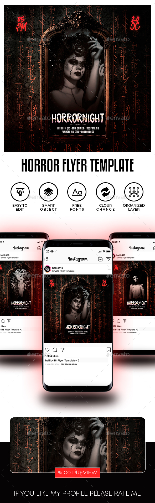 Horror Graphics, Designs & Templates from GraphicRiver