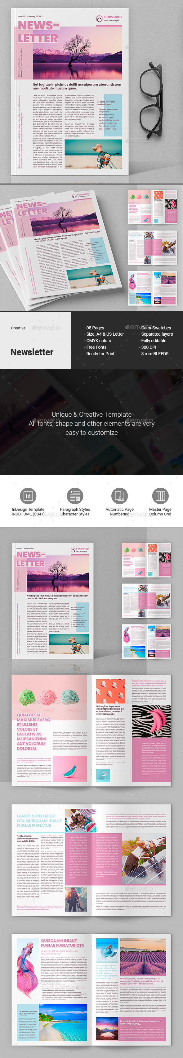 Newsletter Graphics, Designs & Templates from GraphicRiver