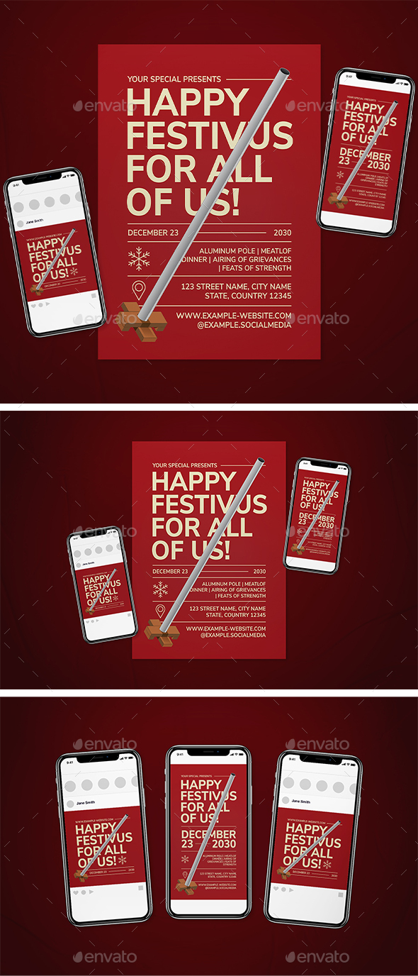 Festivus Graphics, Designs & Templates | GraphicRiver