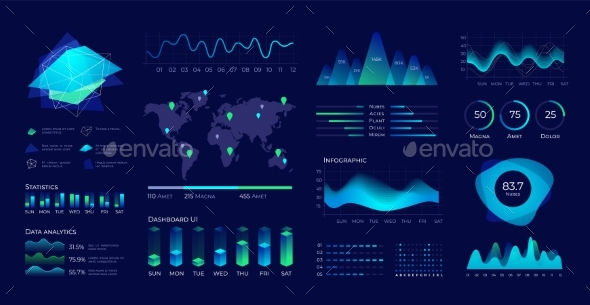 Dashboard Graphics, Designs & Templates from GraphicRiver