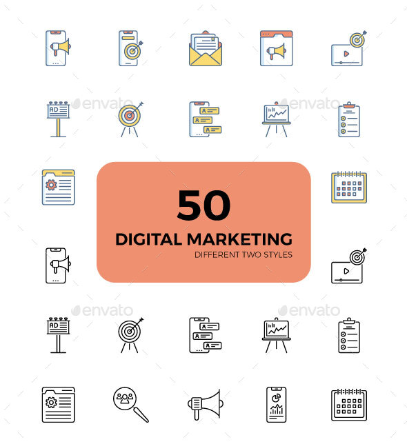 Technology Icons from GraphicRiver