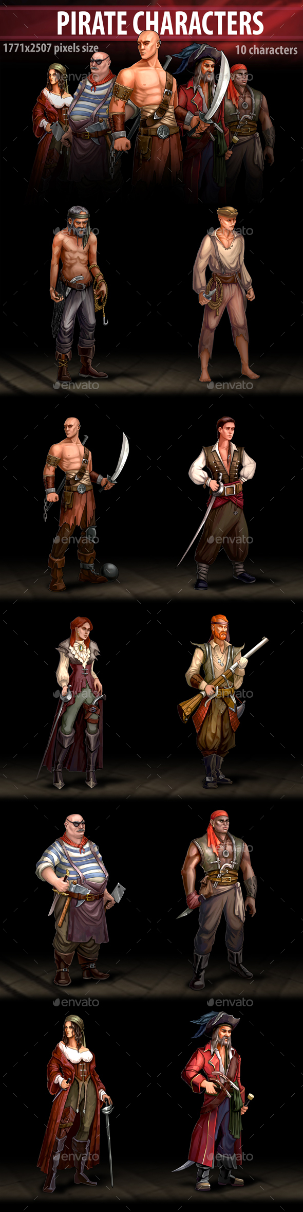 Pirate Graphics, Designs & Templates | GraphicRiver