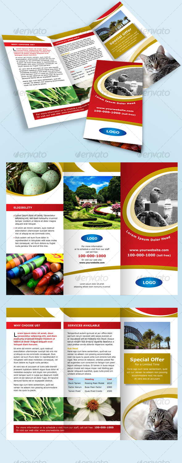 Leaflet Graphics, Designs & Templates | GraphicRiver