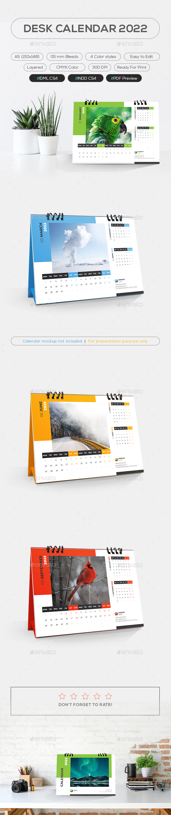 Calendar Graphics, Designs & Templates from GraphicRiver