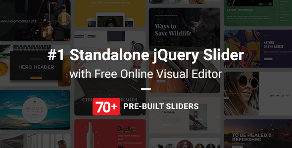 JavaScript & jQuery Sliders from CodeCanyon
