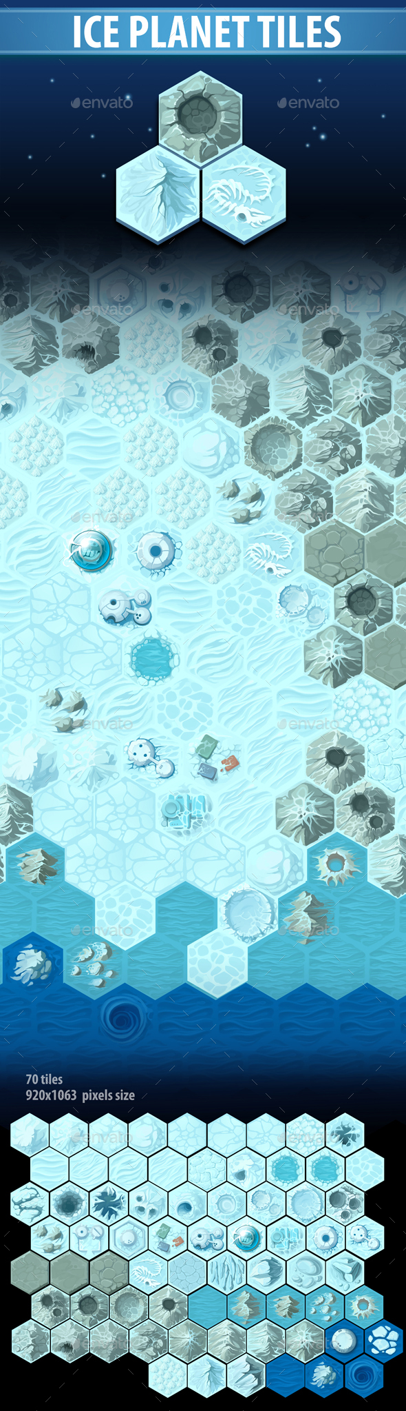 Ice Game Assets | GraphicRiver