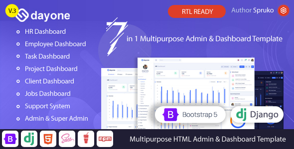 Django Website Templates from ThemeForest