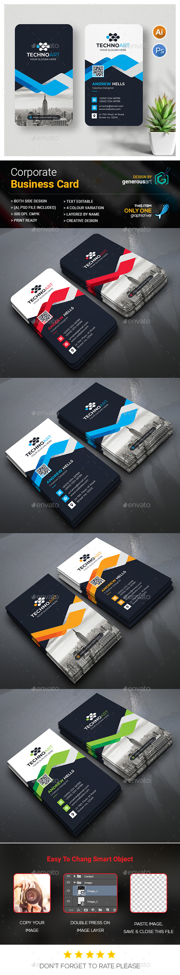 2024's Best Selling Business Card Templates & Designs