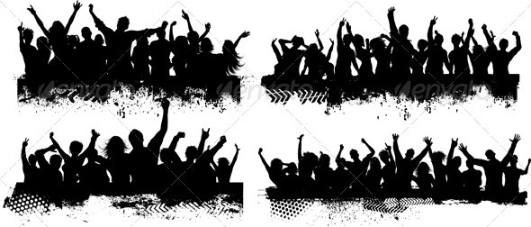 Crowd Graphics, Designs & Templates from GraphicRiver