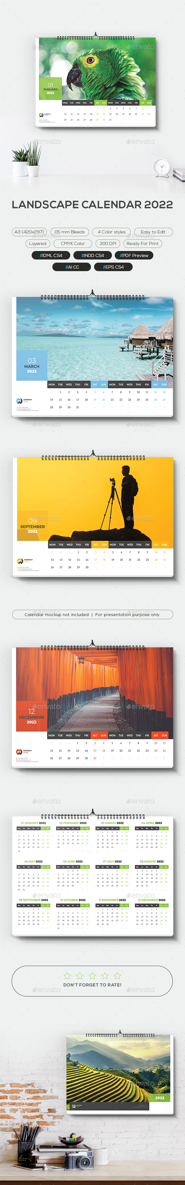 Calendar Graphics, Designs & Templates from GraphicRiver