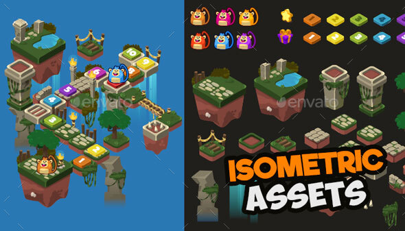 Isometric Game Assets from GraphicRiver