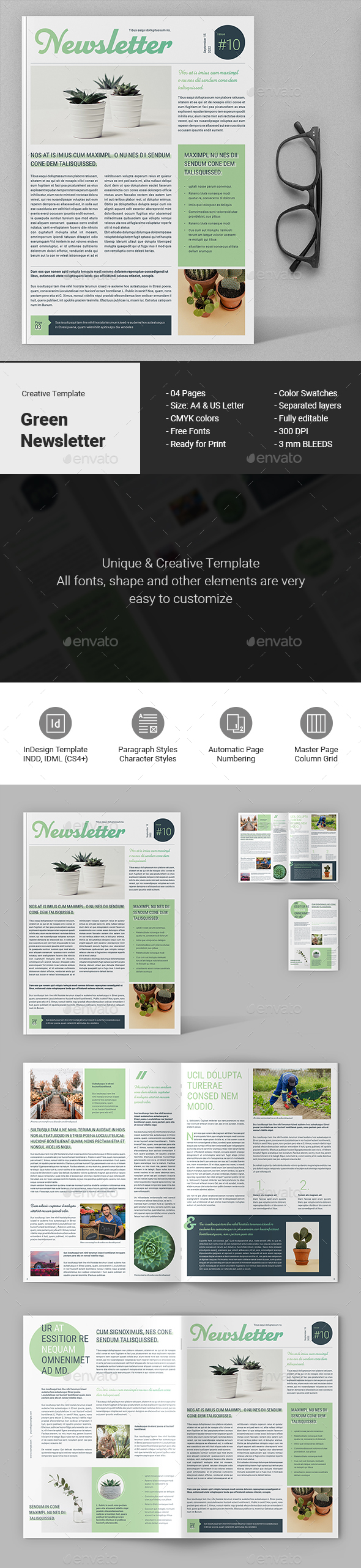 Newsletter Graphics, Designs & Templates from GraphicRiver