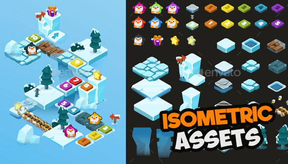 Isometric Game Assets | GraphicRiver