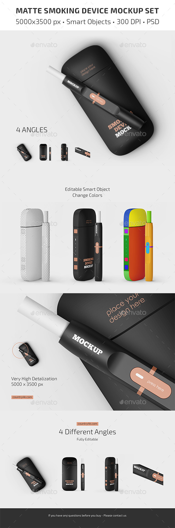 Iqos Graphics, Designs & Template | GraphicRiver