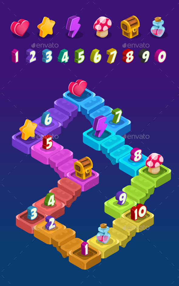 Isometric Game Assets | GraphicRiver