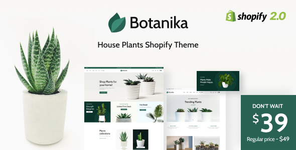 Plant Website Templates from ThemeForest