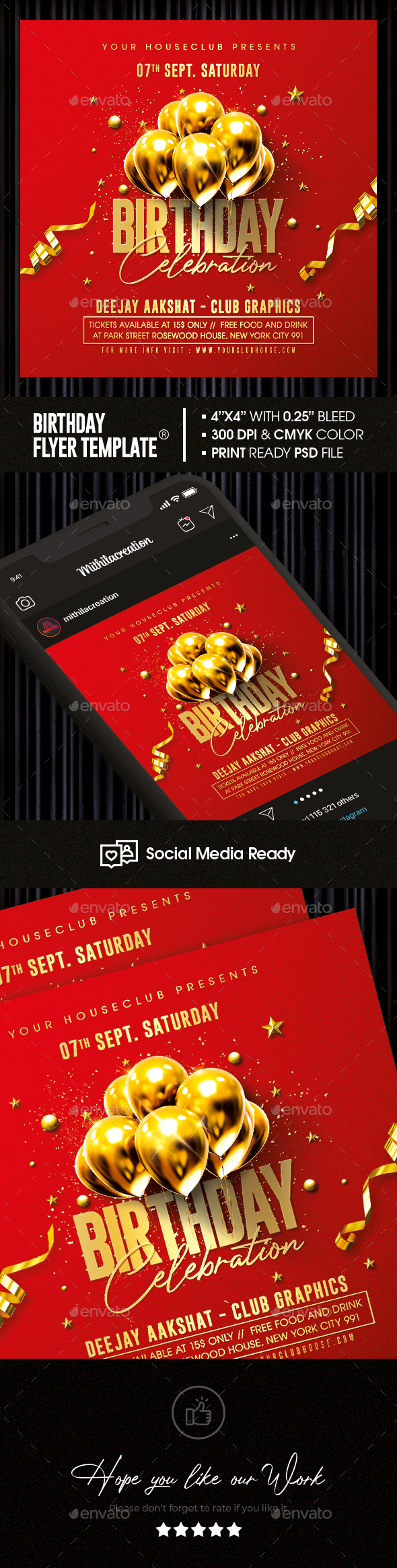 Birthday Graphics, Designs & Templates | GraphicRiver