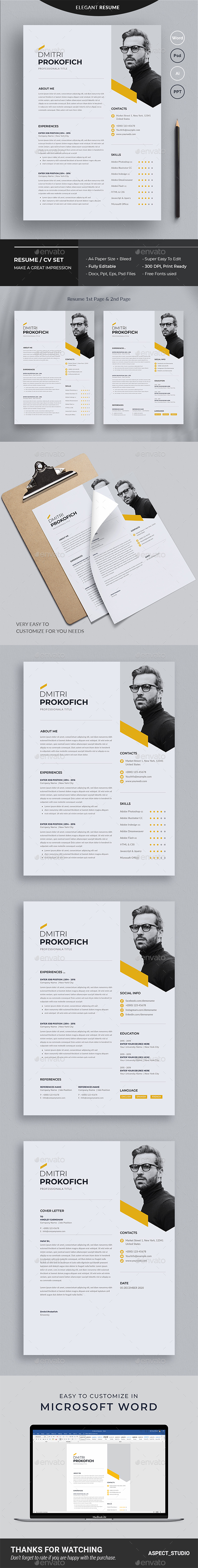 2022's Best Selling Resume Templates