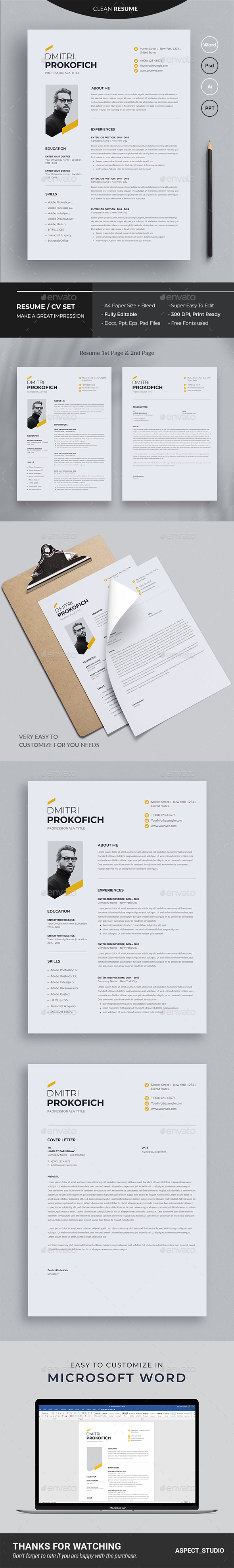 2022's Best Selling Resume Templates