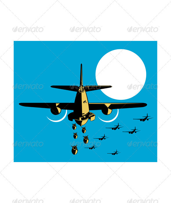 Bomber Graphics, Designs & Templates | GraphicRiver