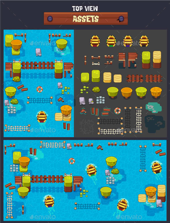 Game Assets from GraphicRiver