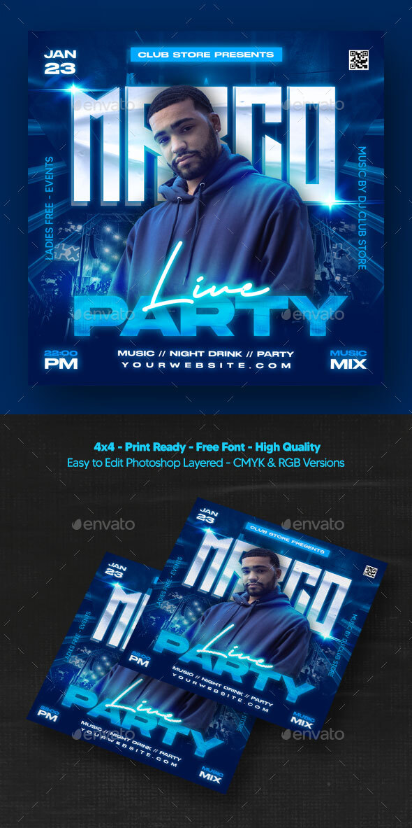 Dj Graphics, Designs & Templates from GraphicRiver