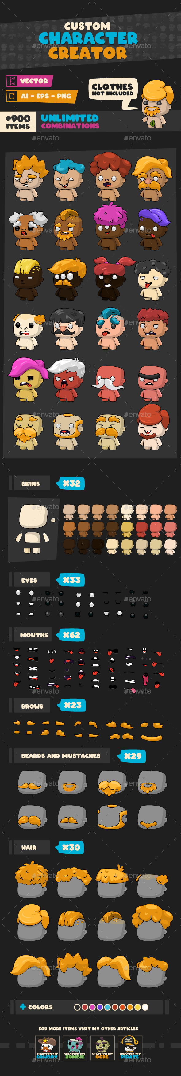 GraphicRiver - Fonts, Logos & Icons