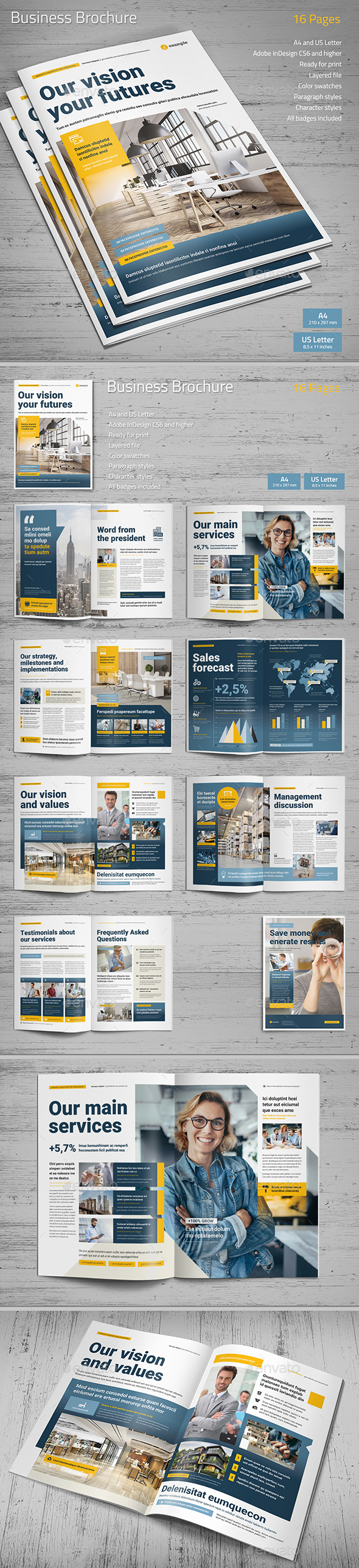 Brochure Graphics, Designs & Templates from GraphicRiver