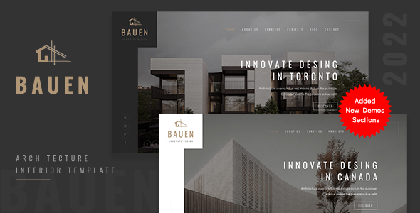 Architecture HTML Website Templates from ThemeForest
