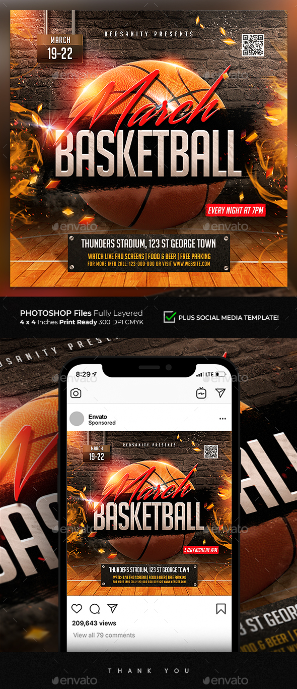 Basketball Graphics, Designs & Templates from GraphicRiver