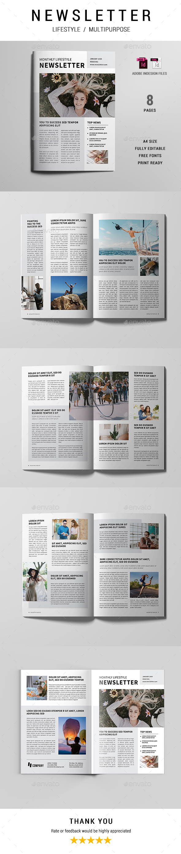 Newsletter Graphics, Designs & Templates from GraphicRiver