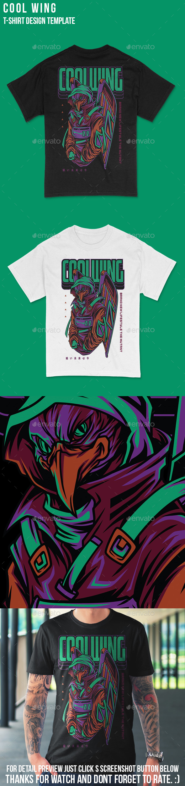 Random T-Shirt Designs & Graphics from GraphicRiver