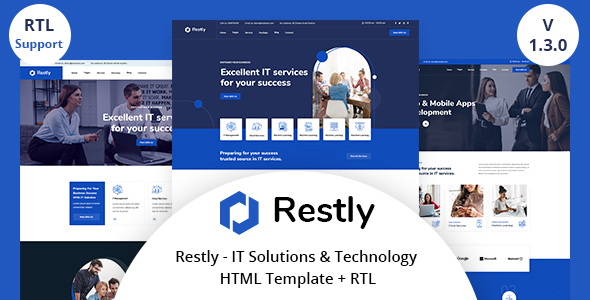 Rtl HTML Website Templates from ThemeForest