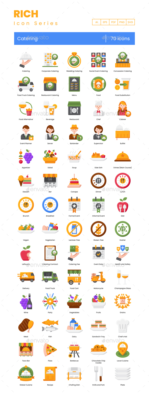 Entrees Graphics, Designs & Templates | GraphicRiver