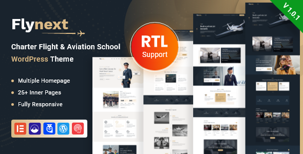 Aviation WordPress Themes from ThemeForest