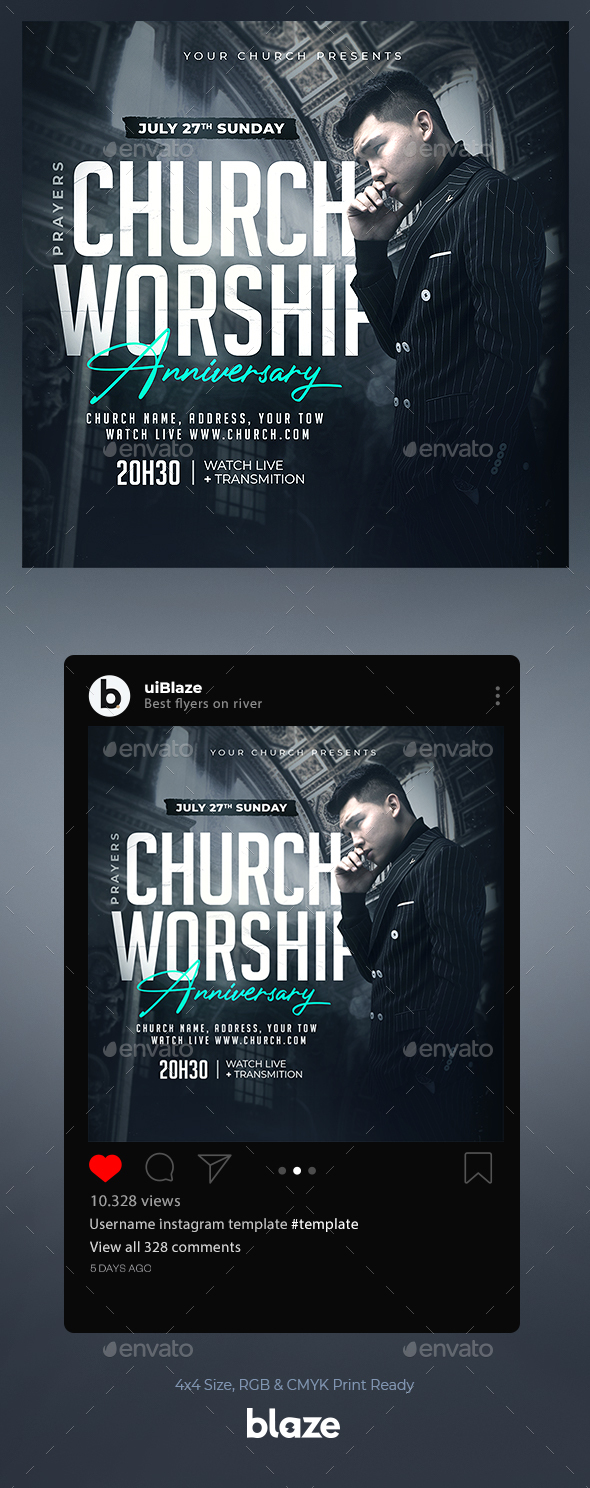Church Graphics, Designs & Templates from GraphicRiver