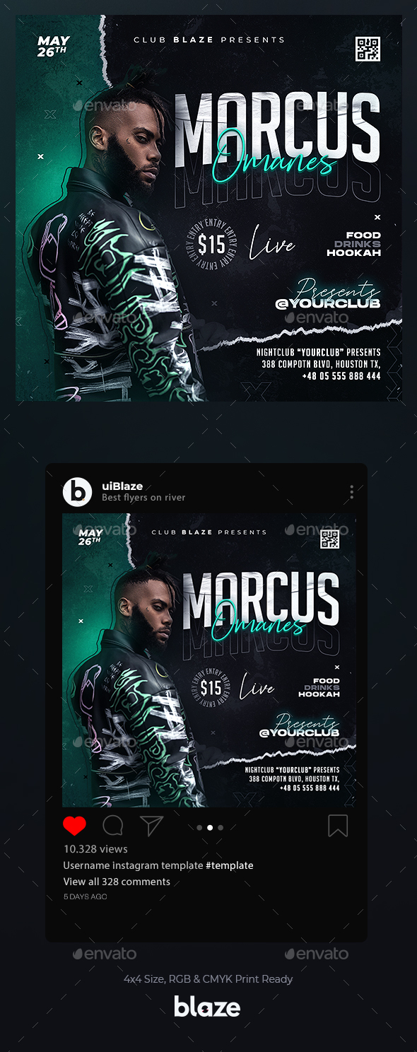 Dj Graphics, Designs & Templates from GraphicRiver