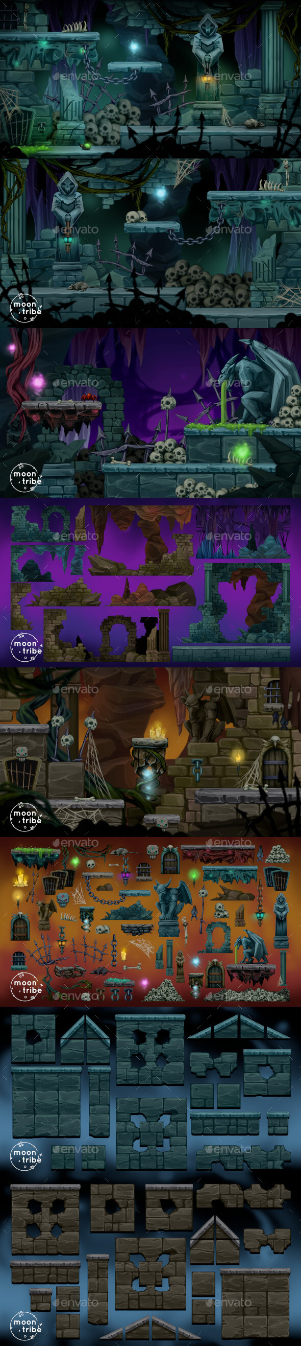 2D Platformer Game Assets from GraphicRiver