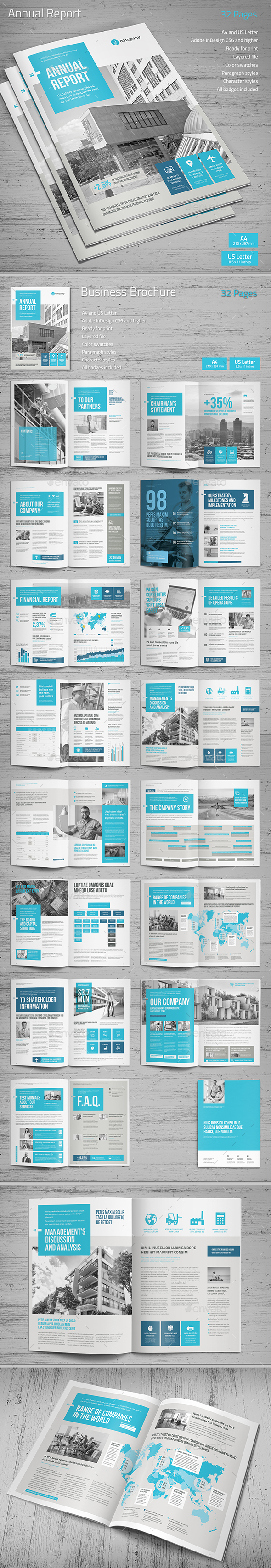 Reports Graphics, Designs & Templates from GraphicRiver