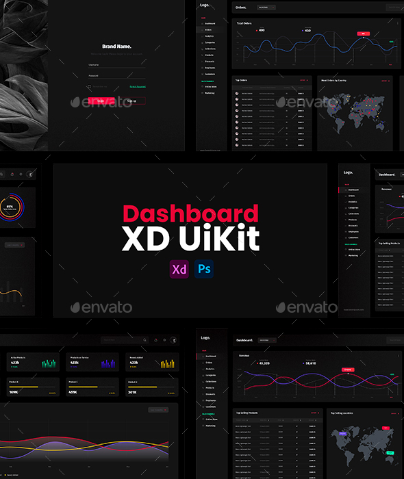 Dashboard Graphics, Designs & Templates from GraphicRiver