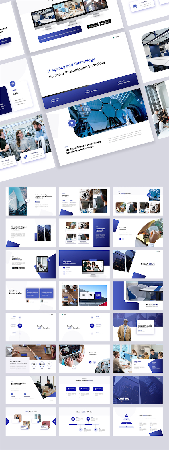 Technology PowerPoint Templates from GraphicRiver