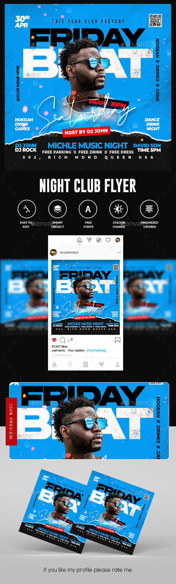 Dj Graphics, Designs & Templates from GraphicRiver